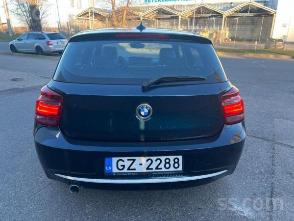 Blue BMW 120 2014 in Riga, with an engine capacity of 2.00 L and mileage of 117 thousand km for 9500 €, photo 3 on AUTOMOTO.COM.LV
