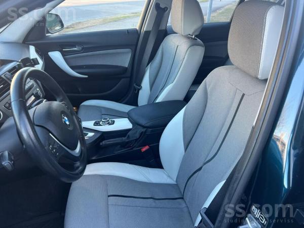 Blue BMW 120 2014 in Riga, with an engine capacity of 2.00 L and mileage of 117 thousand km for 9500 €, photo 7 on AUTOMOTO.COM.LV