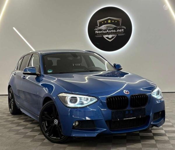 Blue BMW 120 2014 in Marijampole, with an engine capacity of 2.00 L and mileage of 193 thousand km for 9750 €, photo 1 on AUTOMOTO.COM.LV