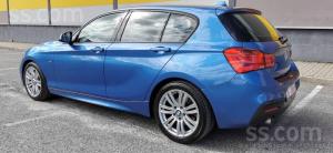 Blue BMW 120 2016 in Riga, with an engine capacity of 1.60 L and mileage of 0 thousand km for 9499 €, photo 6 on AUTOMOTO.COM.LV