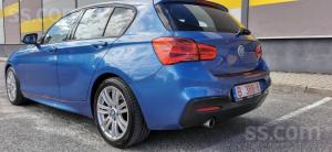Blue BMW 120 2016 in Riga, with an engine capacity of 1.60 L and mileage of 0 thousand km for 9499 €, photo 7 on AUTOMOTO.COM.LV