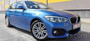 Blue BMW 120 2016 in Riga, with an engine capacity of 1.60 L and mileage of 0 thousand km for 9499 €, photo 8 on AUTOMOTO.COM.LV