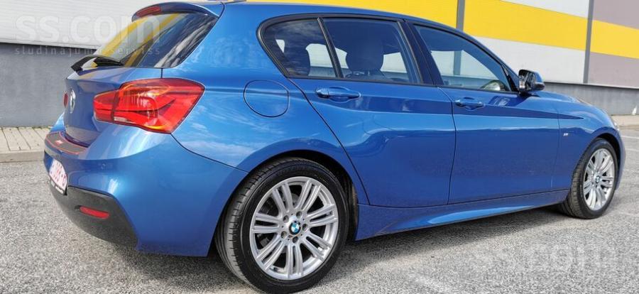 Blue BMW 120 2016 in Riga, with an engine capacity of 1.60 L and mileage of 0 thousand km for 9499 €, photo 11 on AUTOMOTO.COM.LV