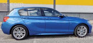 Blue BMW 120 2016 in Riga, with an engine capacity of 1.60 L and mileage of 0 thousand km for 9499 €, photo 13 on AUTOMOTO.COM.LV