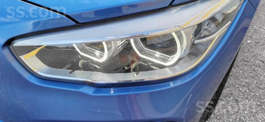 Blue BMW 120 2016 in Riga, with an engine capacity of 1.60 L and mileage of 0 thousand km for 9499 €, photo 19 on AUTOMOTO.COM.LV