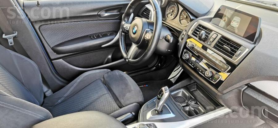 Blue BMW 120 2016 in Riga, with an engine capacity of 1.60 L and mileage of 0 thousand km for 9499 €, photo 21 on AUTOMOTO.COM.LV