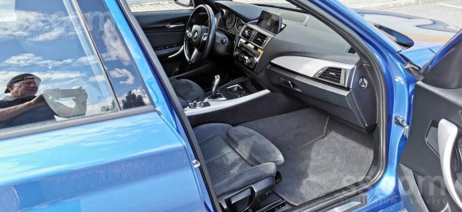 Blue BMW 120 2016 in Riga, with an engine capacity of 1.60 L and mileage of 0 thousand km for 9499 €, photo 23 on AUTOMOTO.COM.LV