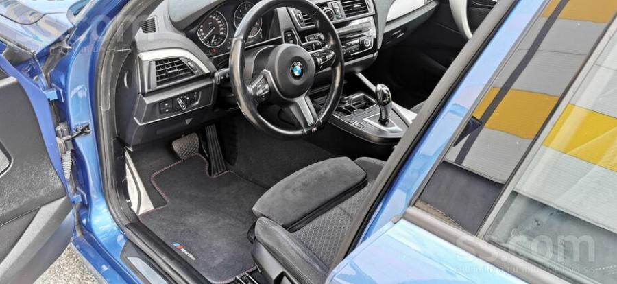 Blue BMW 120 2016 in Riga, with an engine capacity of 1.60 L and mileage of 0 thousand km for 9499 €, photo 30 on AUTOMOTO.COM.LV