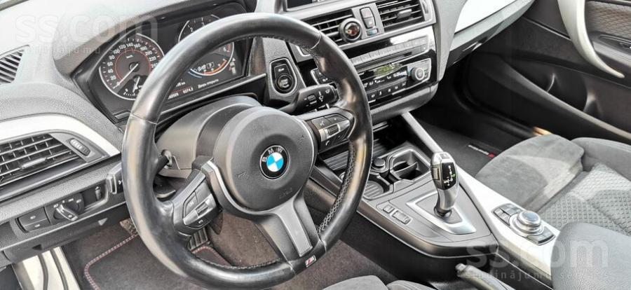 Blue BMW 120 2016 in Riga, with an engine capacity of 1.60 L and mileage of 0 thousand km for 9499 €, photo 31 on AUTOMOTO.COM.LV
