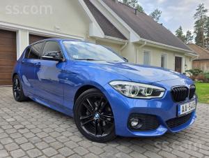 Blue BMW 120 2017 in Riga, with an engine capacity of 2.00 L and mileage of 102 thousand km for 17900 €, photo 3 on AUTOMOTO.COM.LV