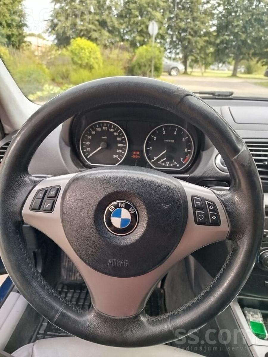 Zils BMW 120 2005 Rīga, ar dzinēja tilpumu 2.00 L un nobraukumu 133 tūkst. km par 3600 €, foto 12 vietnē AUTOMOTO.COM.LV