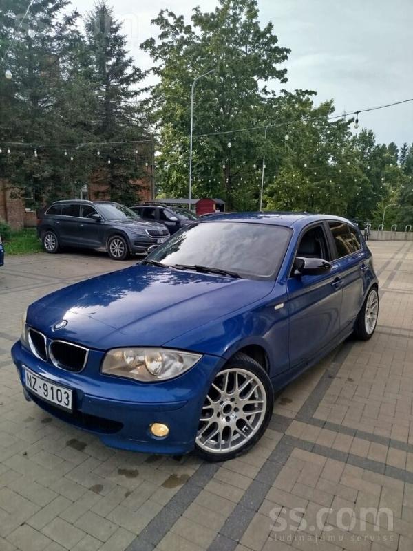 БМВ 120 2005 в Рига на AUTOMOTO.COM.LV Синий БМВ 120 2005 в Рига, объемом двигателя 2.00 л и пробегом 133 тыс. км за 3600 €, фото 1 на AUTOMOTO.COM.LV