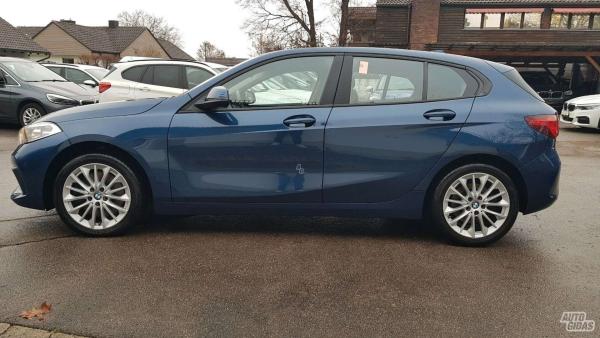 Blue BMW 120 2020 in Kaunas, with an engine capacity of 2.00 L and mileage of 94 thousand km for 23420 €, photo 4 on AUTOMOTO.COM.LV