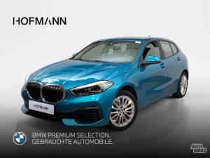 Blue BMW 120 2022 in Kaunas, with an engine capacity of 2.00 L and mileage of 38 thousand km for 27355 €, photo  on AUTOMOTO.COM.LV