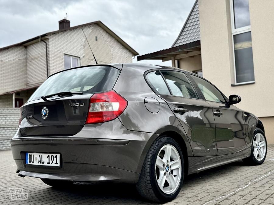 Brown BMW 120 2005 in Kaunas, with an engine capacity of 2.00 L and mileage of 308 thousand km for 3850 €, photo 6 on AUTOMOTO.COM.LV