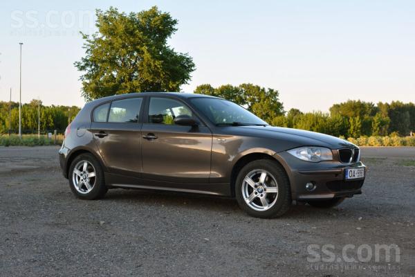 Brown BMW 120 2005 in Jelgava, with an engine capacity of 2.00 L and mileage of 325 thousand km for 3999 €, photo 7 on AUTOMOTO.COM.LV