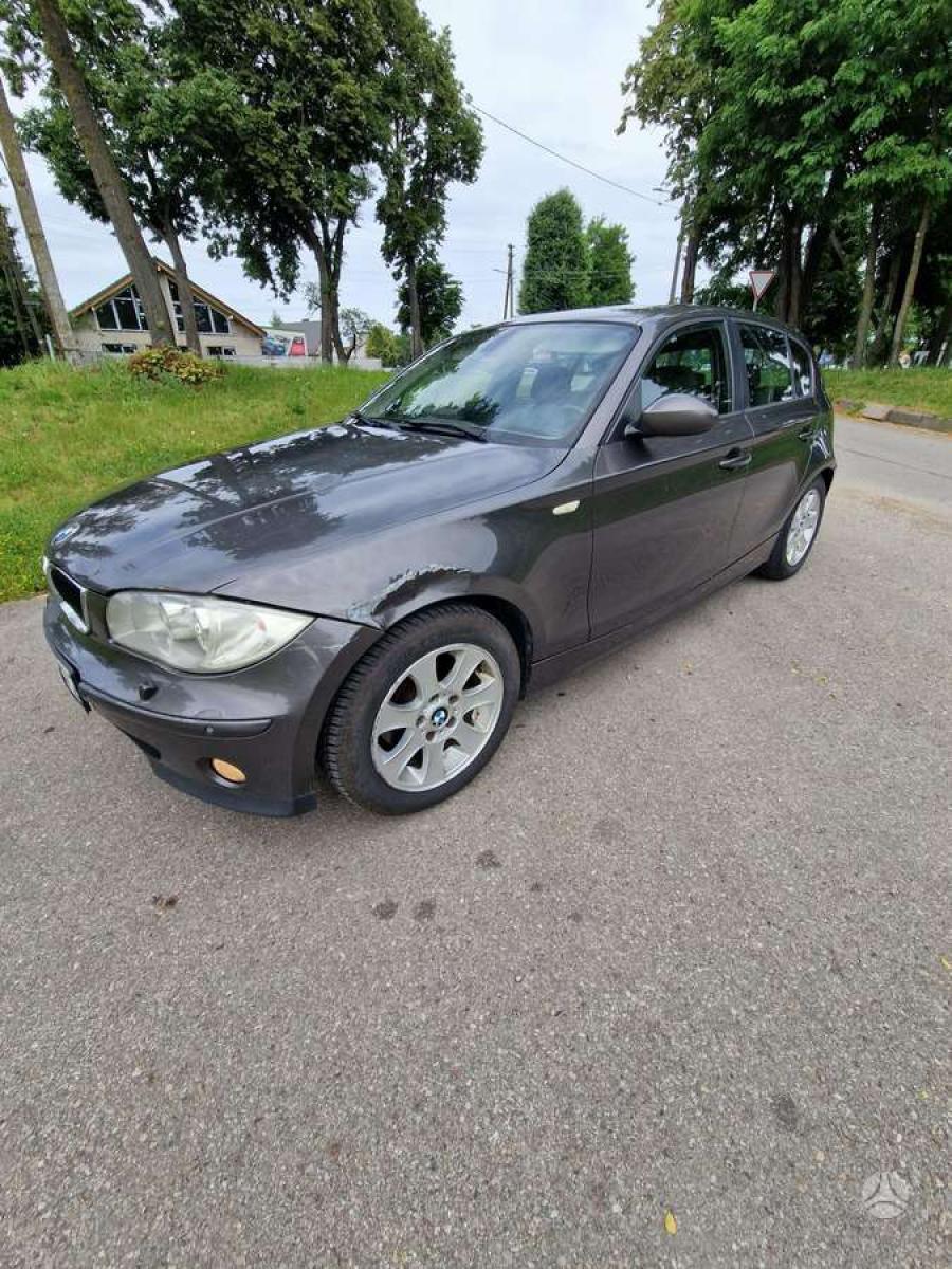 Brown BMW 120 2005 in Kaunas, with an engine capacity of 2.00 L and mileage of 230 thousand km for 3400 €, photo 7 on AUTOMOTO.COM.LV