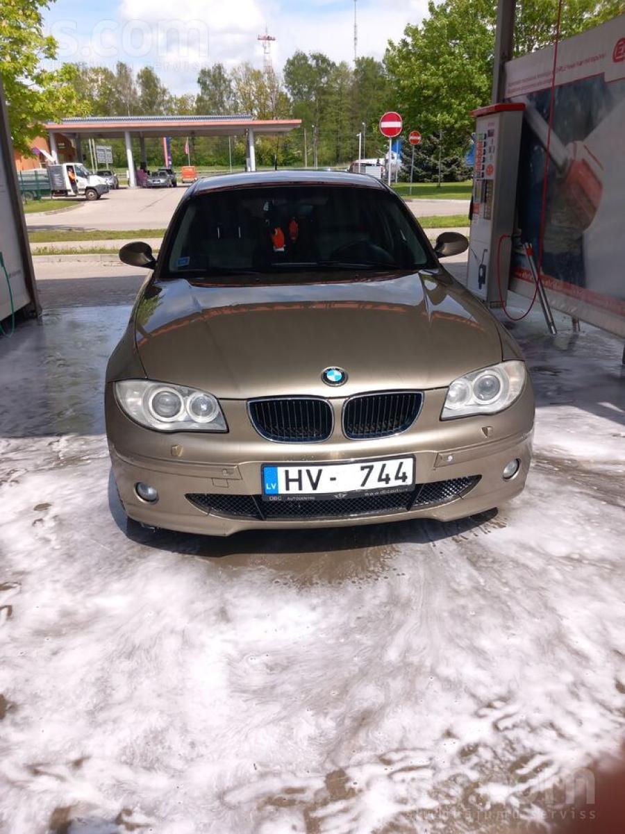 Brown BMW 120 2006 in Ogre, with an engine capacity of 2.00 L and mileage of 330 thousand km for 2700 €, photo 4 on AUTOMOTO.COM.LV