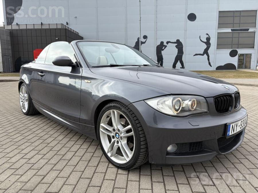 Grey BMW 120 2008 in Riga, with an engine capacity of 2.00 L and mileage of 281 thousand km for 5950 €, photo 1 on AUTOMOTO.COM.LV