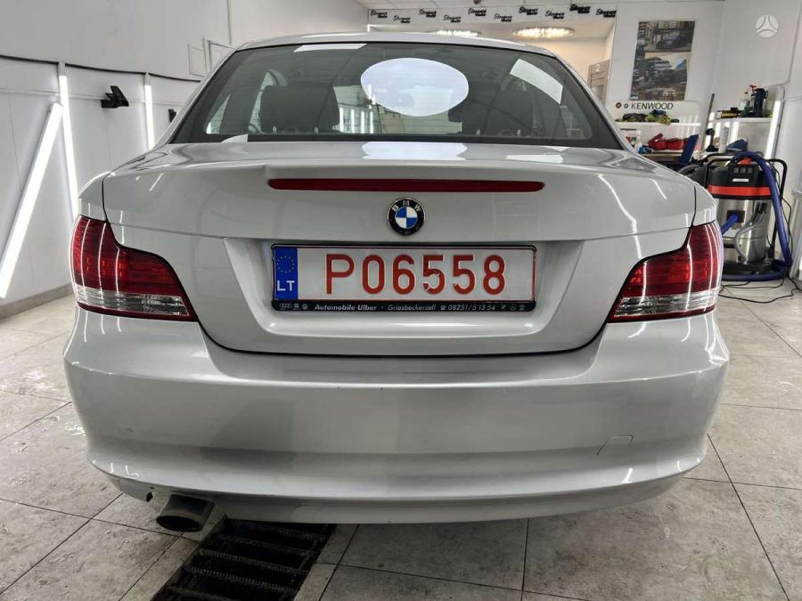 Grey BMW 120 2009 in Vilnius, with an engine capacity of 2.00 L and mileage of 278 thousand km for 4990 €, photo 12 on AUTOMOTO.COM.LV