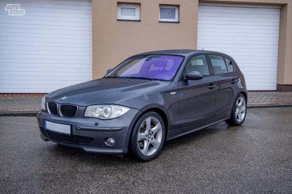 Pelēks BMW 120 2004 Mažeikiai, ar dzinēja tilpumu 2.00 L un nobraukumu 253 tūkst. km par 3500 €, foto 1 vietnē AUTOMOTO.COM.LV