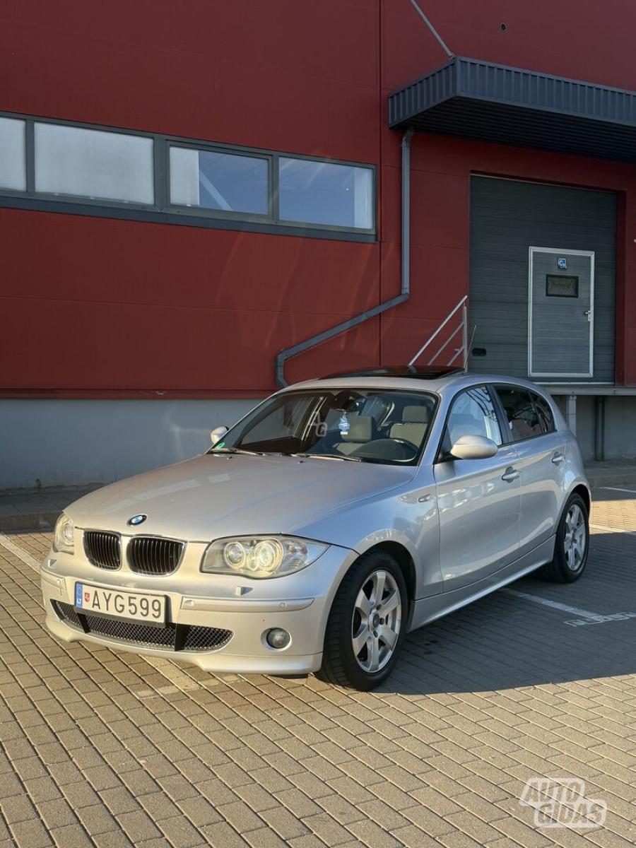 Pelēks BMW 120 2004 Viļņa, ar dzinēja tilpumu 2.00 L un nobraukumu 313 tūkst. km par 3000 €, foto 1 vietnē AUTOMOTO.COM.LV