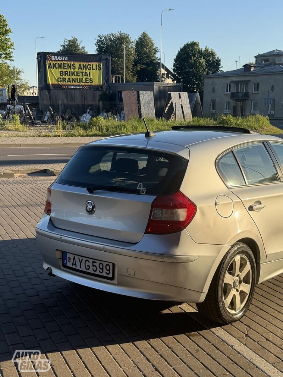 Pelēks BMW 120 2004 Viļņa, ar dzinēja tilpumu 2.00 L un nobraukumu 313 tūkst. km par 3000 €, foto 7 vietnē AUTOMOTO.COM.LV