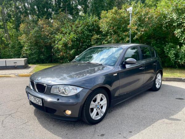 Grey BMW 120 2004 in Riga, with an engine capacity of 2.00 L and mileage of 0 thousand km for 3800 €, photo 1 on AUTOMOTO.COM.LV