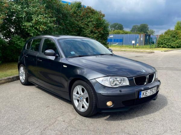 Grey BMW 120 2004 in Riga, with an engine capacity of 2.00 L and mileage of 0 thousand km for 3800 €, photo 3 on AUTOMOTO.COM.LV