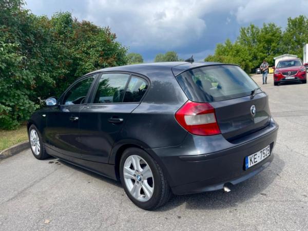 Grey BMW 120 2004 in Riga, with an engine capacity of 2.00 L and mileage of 0 thousand km for 3800 €, photo 4 on AUTOMOTO.COM.LV