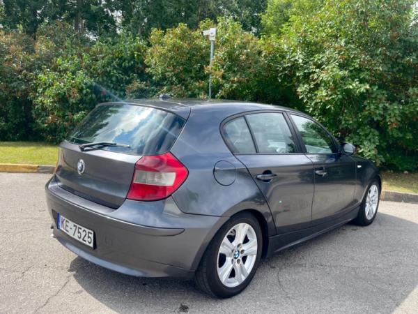 Grey BMW 120 2004 in Riga, with an engine capacity of 2.00 L and mileage of 0 thousand km for 3800 €, photo 5 on AUTOMOTO.COM.LV