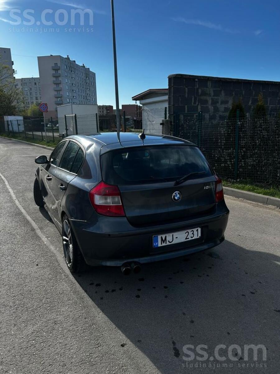Pelēks BMW 120 2004 Liepāja, ar dzinēja tilpumu 2.00 L un nobraukumu 475 tūkst. km par 1950 €, foto 6 vietnē AUTOMOTO.COM.LV