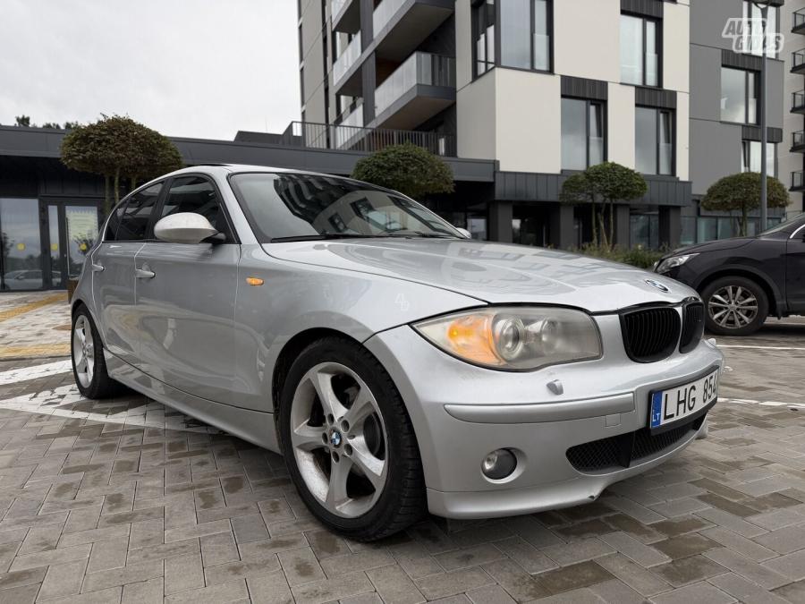 Pelēks BMW 120 2004 Kauņa, ar dzinēja tilpumu 2.00 L un nobraukumu 293 tūkst. km par 3150 €, foto 14 vietnē AUTOMOTO.COM.LV