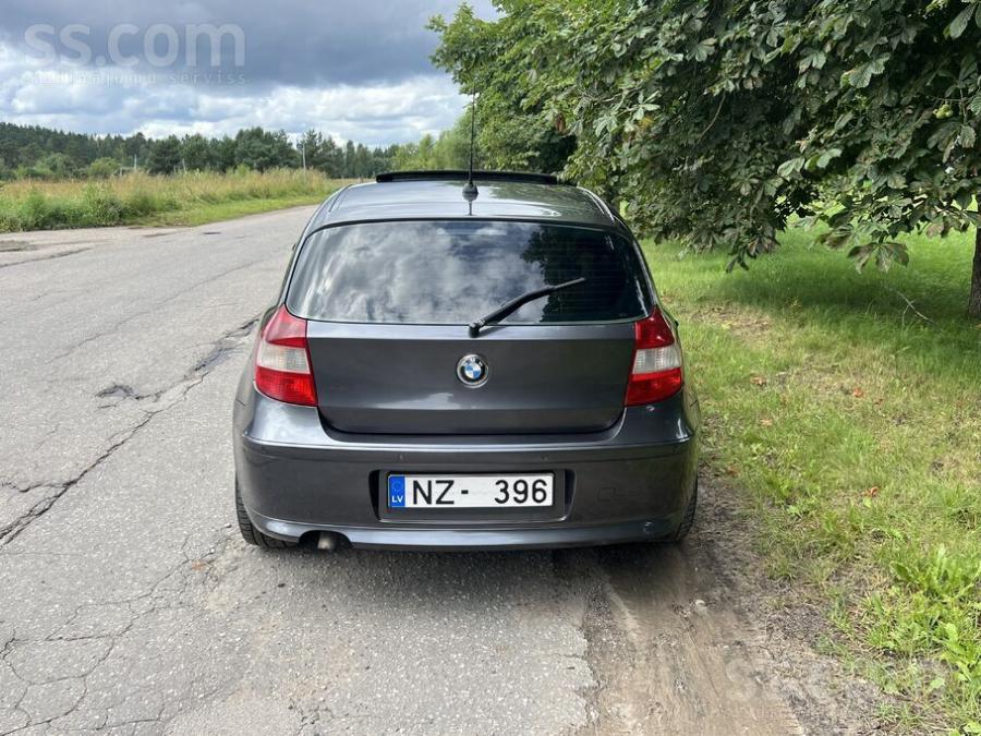 Grey BMW 120 2005 in Riga, with an engine capacity of 2.00 L and mileage of 262 thousand km for 3499 €, photo 5 on AUTOMOTO.COM.LV