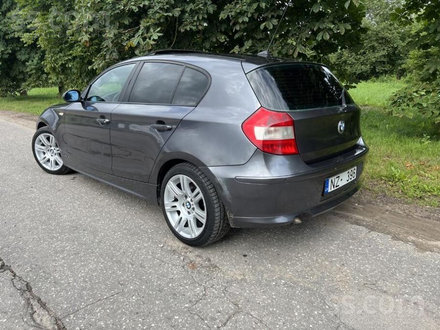 Grey BMW 120 2005 in Riga, with an engine capacity of 2.00 L and mileage of 262 thousand km for 3499 €, photo 8 on AUTOMOTO.COM.LV