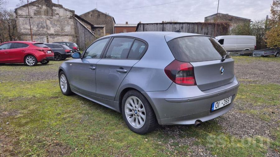 Pelēks BMW 120 2005 Liepāja, ar dzinēja tilpumu 2.00 L un nobraukumu 273 tūkst. km par 2450 €, foto 7 vietnē AUTOMOTO.COM.LV