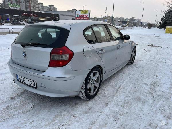 Grey BMW 120 2005 in Kaunas, with an engine capacity of 2.00 L and mileage of 275 thousand km for 3000 €, photo 8 on AUTOMOTO.COM.LV