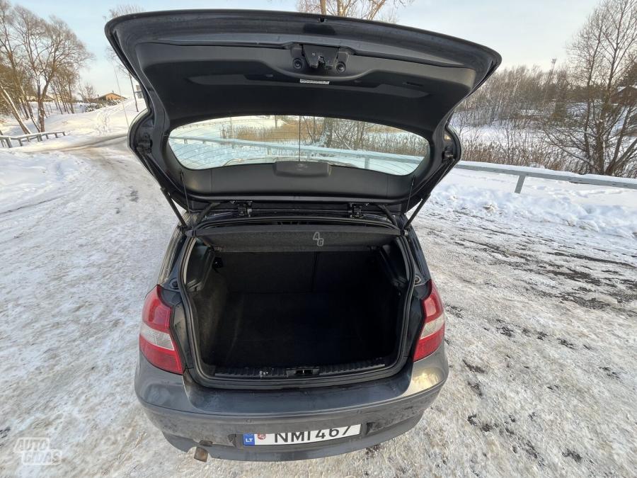 Pelēks BMW 120 2005 Molėtai, ar dzinēja tilpumu 2.00 L un nobraukumu 308 tūkst. km par 4250 €, foto 8 vietnē AUTOMOTO.COM.LV