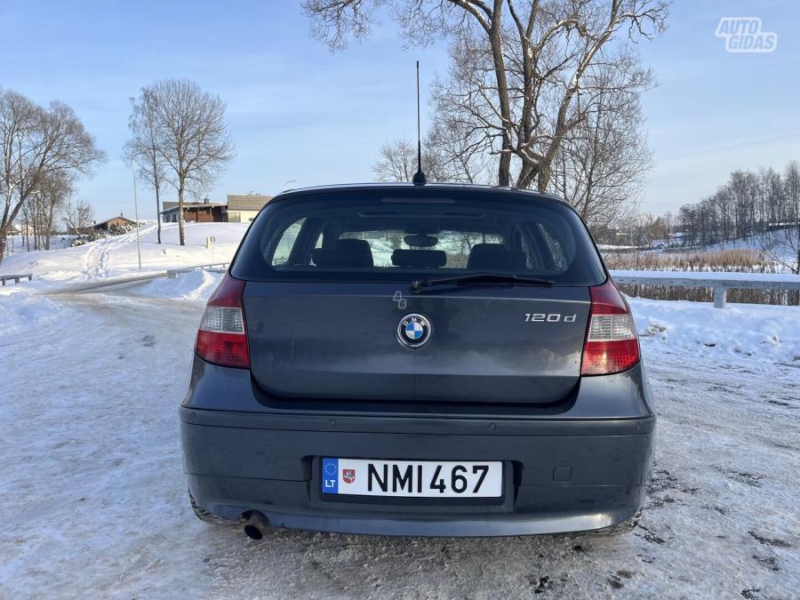 Pelēks BMW 120 2005 Molėtai, ar dzinēja tilpumu 2.00 L un nobraukumu 308 tūkst. km par 4250 €, foto 18 vietnē AUTOMOTO.COM.LV