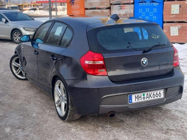 Pelēks BMW 120 2005 Kėdainiai, ar dzinēja tilpumu 2.00 L un nobraukumu 257 tūkst. km par 3400 €, foto 9 vietnē AUTOMOTO.COM.LV