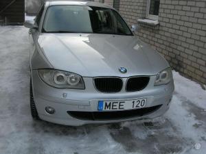 Pelēks BMW 120 2005 Kauņa, ar dzinēja tilpumu 2.00 L un nobraukumu 275 tūkst. km par 2999 €, foto  vietnē AUTOMOTO.COM.LV