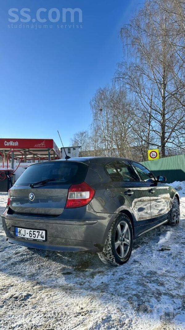 Pelēks BMW 120 2005 Rīga, ar dzinēja tilpumu 2.00 L un nobraukumu 311 tūkst. km par 2300 €, foto 7 vietnē AUTOMOTO.COM.LV