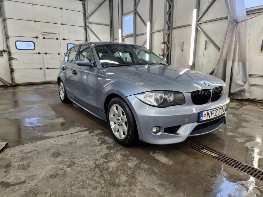 Pelēks BMW 120 2005 Kauņa, ar dzinēja tilpumu 2.00 L un nobraukumu 297 tūkst. km par 2850 €, foto 6 vietnē AUTOMOTO.COM.LV