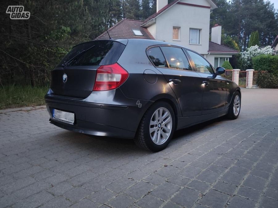 Grey BMW 120 2005 in Vilnius, with an engine capacity of 2.00 L and mileage of 325 thousand km for 2000 €, photo 6 on AUTOMOTO.COM.LV