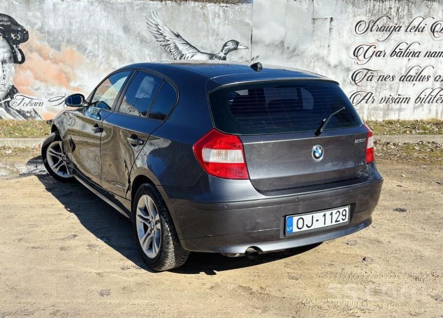 Pelēks BMW 120 2005 Rīga, ar dzinēja tilpumu 2.00 L un nobraukumu 250 tūkst. km par 3100 €, foto 6 vietnē AUTOMOTO.COM.LV