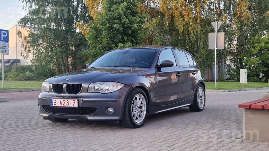 Grey BMW 120 2005 in Jelgava, with an engine capacity of 2.00 L and mileage of 362 thousand km for 3450 €, photo 1 on AUTOMOTO.COM.LV