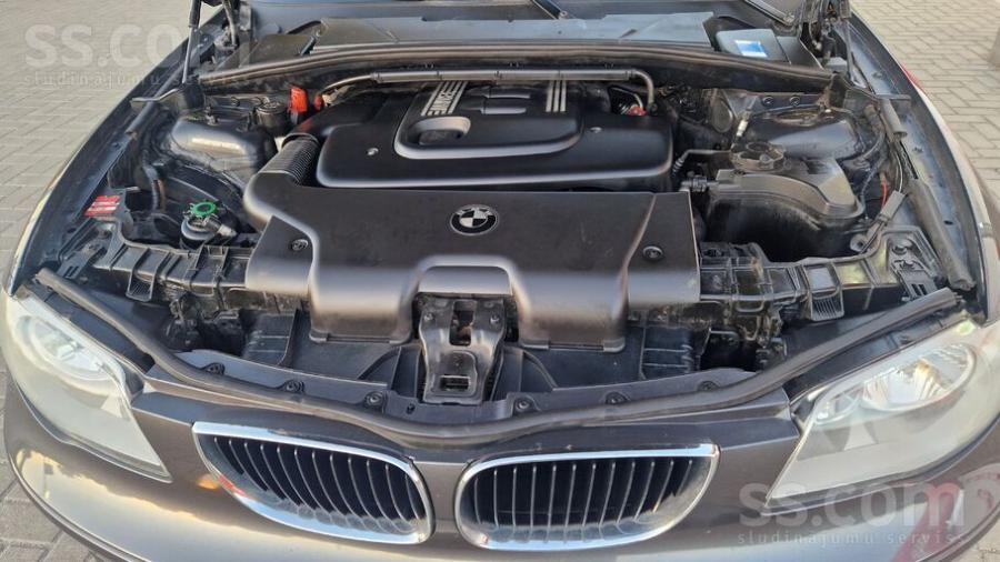 Grey BMW 120 2005 in Jelgava, with an engine capacity of 2.00 L and mileage of 362 thousand km for 3450 €, photo 15 on AUTOMOTO.COM.LV