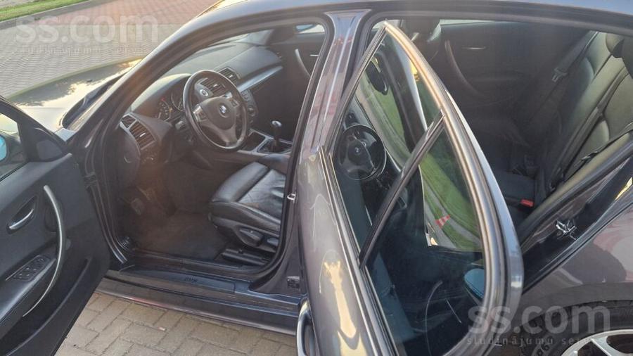 Grey BMW 120 2005 in Jelgava, with an engine capacity of 2.00 L and mileage of 362 thousand km for 3450 €, photo 29 on AUTOMOTO.COM.LV
