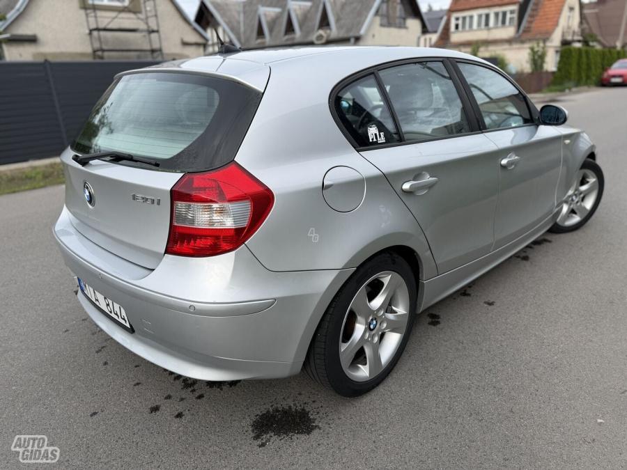Pelēks BMW 120 2005 Kauņa, ar dzinēja tilpumu 2.00 L un nobraukumu 223 tūkst. km par 3450 €, foto 6 vietnē AUTOMOTO.COM.LV