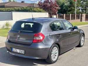 Grey BMW 120 2005 in Vilnius, with an engine capacity of 2.00 L and mileage of 390 thousand km for 3300 €, photo 6 on AUTOMOTO.COM.LV